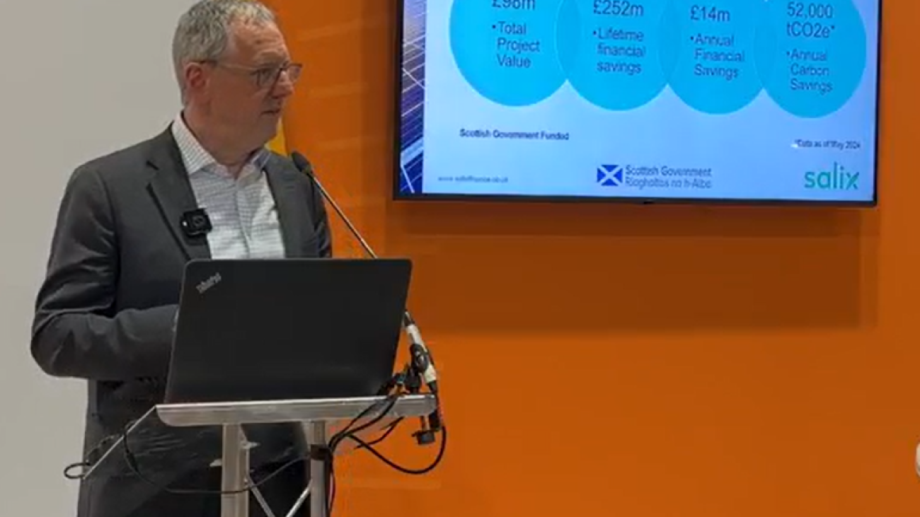 Salix chief executive inspires at All-Energy Conference 2025 | Salix Finance