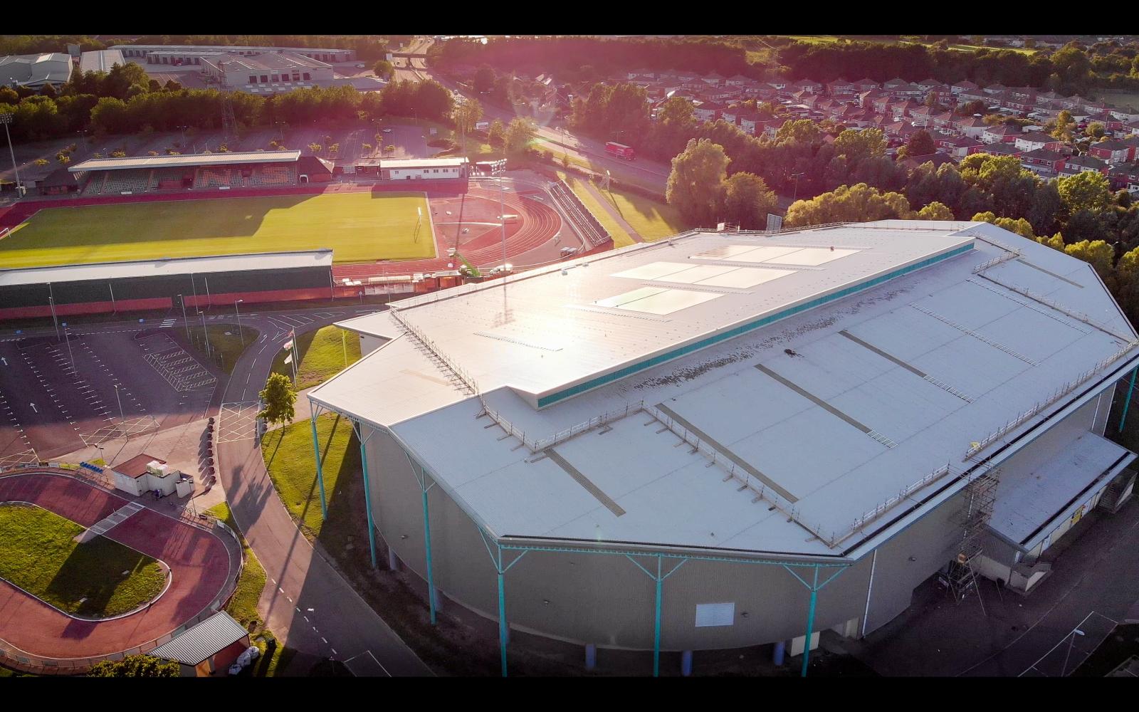 Net zero talks at Wales' Geraint Thomas National Velodrome | Salix Finance
